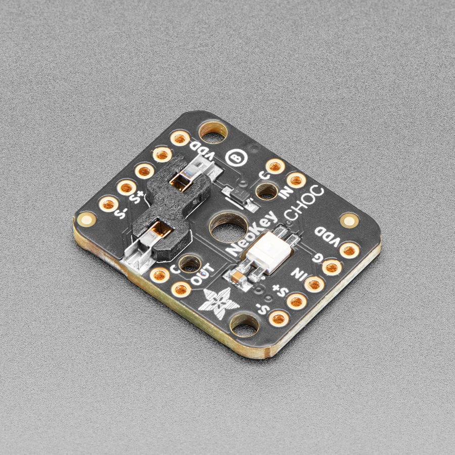 Adafruit Neokey Socket Breakout For Choc Key Switches With Neopixel