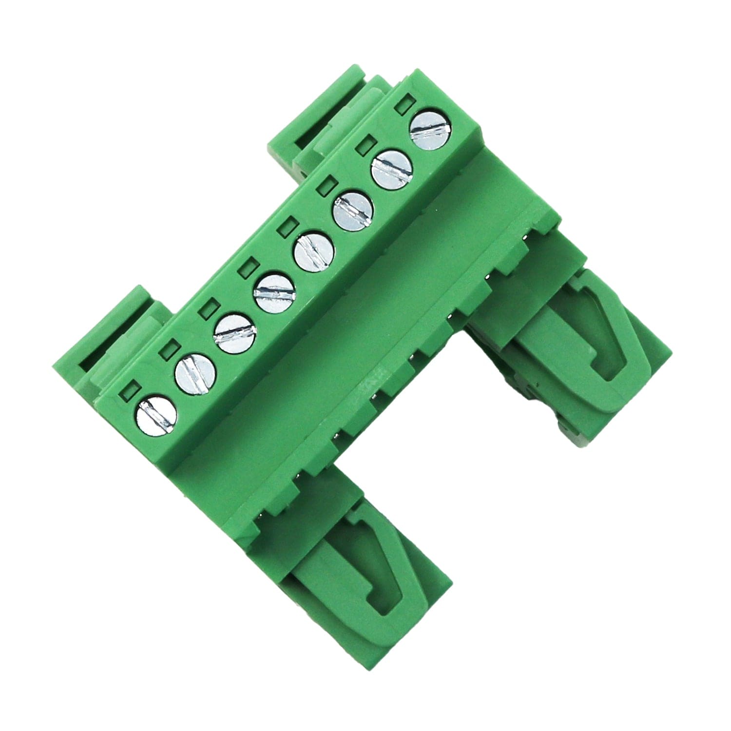 DIN Rail Pluggable Terminal Block - 8 Pole | The Pi Hut DIN Rail Pluggable Terminal Block - 8 Pole | The Pi Hut