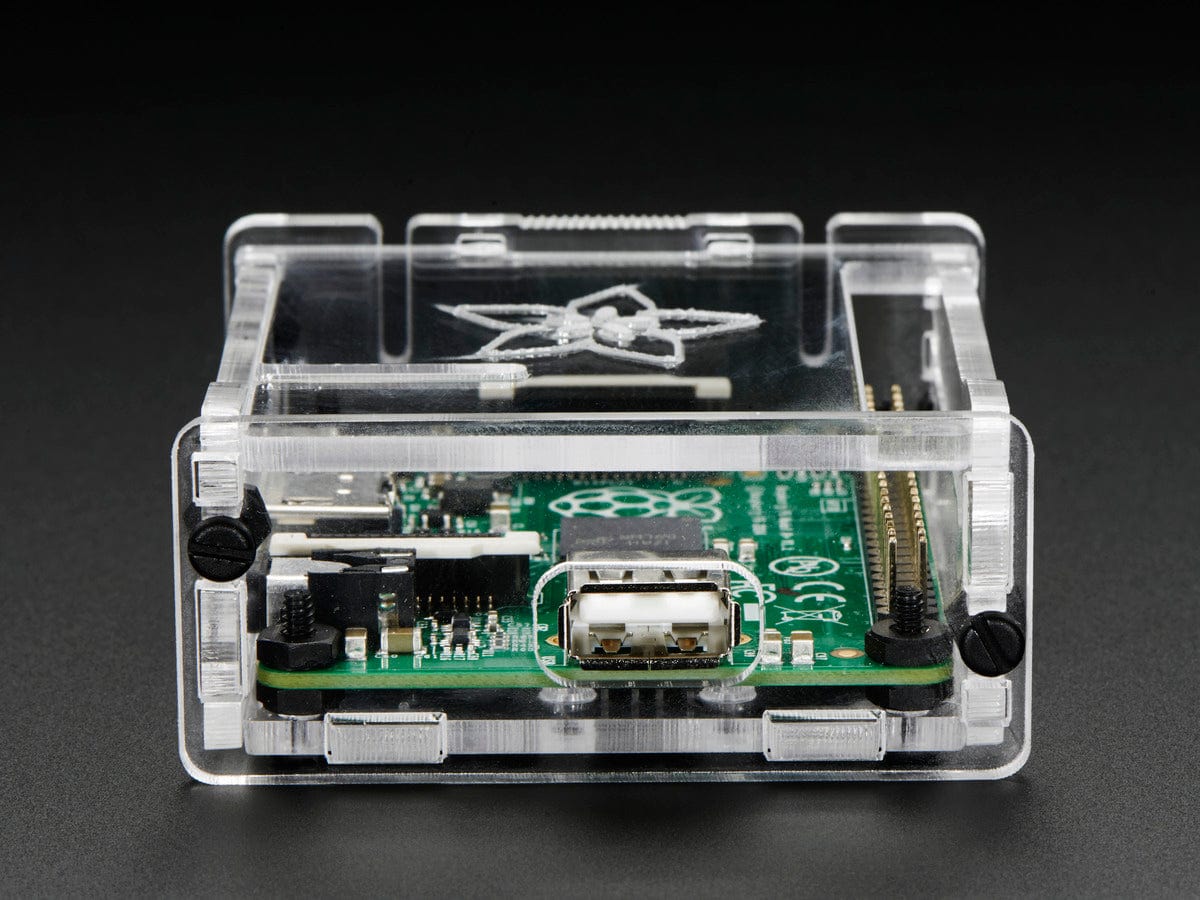 Adafruit Pi Box Plus Enclosure For Raspberry Pi Model A The Pi Hut