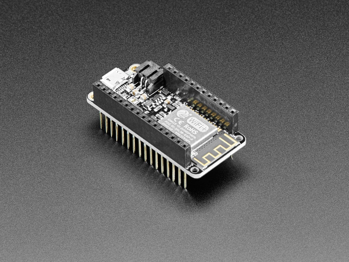 Assembled Feather Huzzah W Esp8266 Wifi With Stacking Headers The Pi Hut