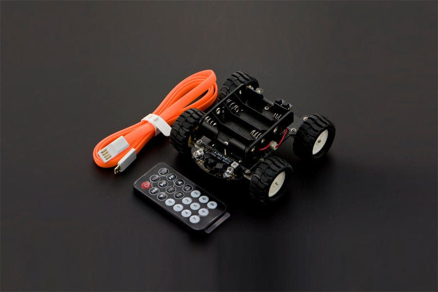 Miniq 4wd Cross Country Mobile Robot For Arduino Discontinued The Pi Hut