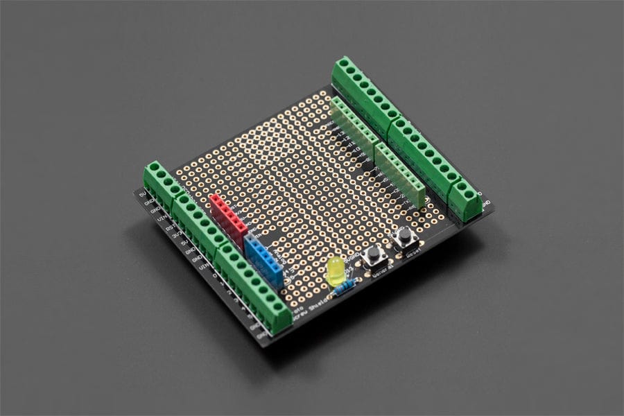 Proto Screw Shield For Arduino Assembled The Pi Hut