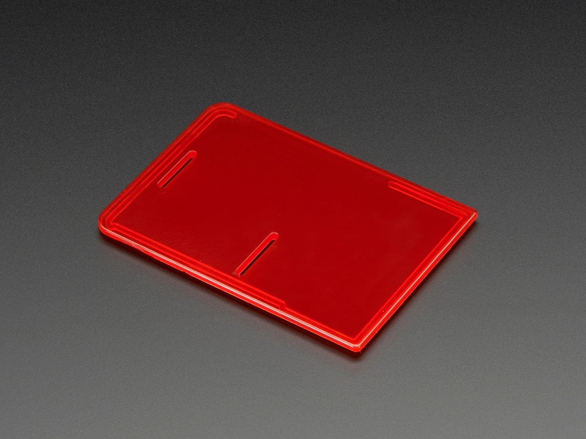 Raspberry Pi Model B Pi 2 Pi 3 Case Lid Red The Pi Hut 