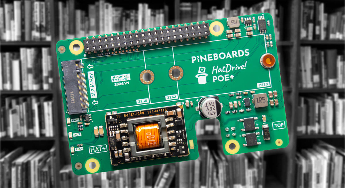 Pineboards HatDrive! PoE+ Documentation