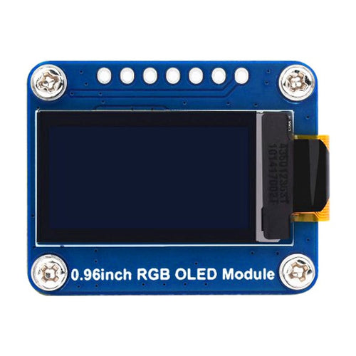 0.96" RGB OLED Display Module (64 x 128) - The Pi Hut