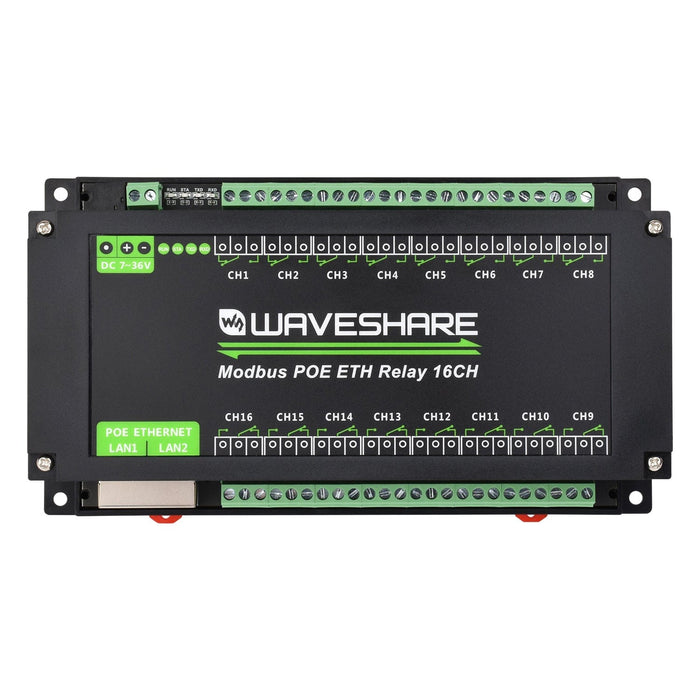 16-Channel Modbus Ethernet Relay Module - The Pi Hut