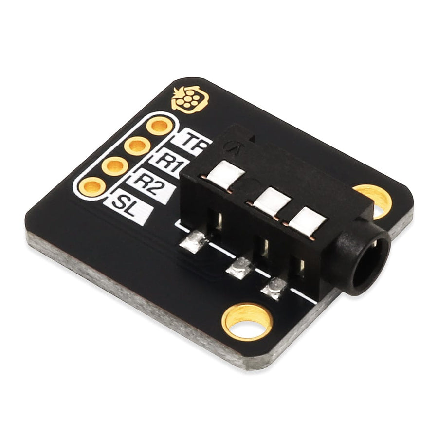 3.5mm Jack TRRS Breakout - Horizontal - The Pi Hut