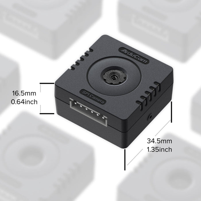 3 Mp Spi Camera Module With Abs Case The Pi Hut