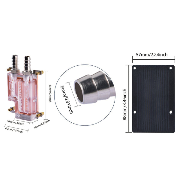 52Pi ICE Pump Water Cooling Block for Raspberry Pi 5 - The Pi Hut