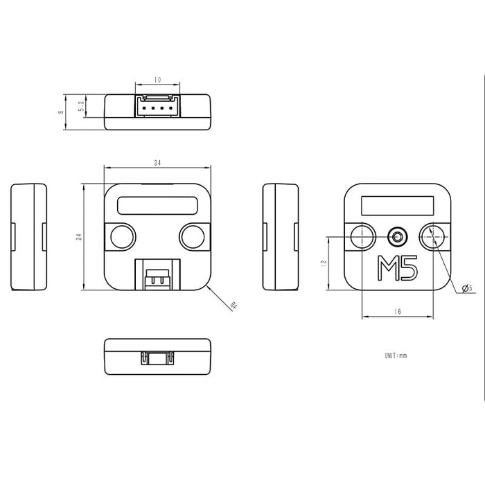 6-DoF IMU Pro Mini Unit (BMI270, BMM150, BMP280) - The Pi Hut