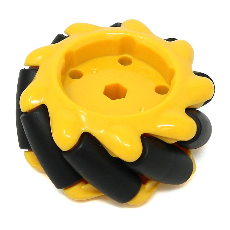 60mm Mecanum Wheel Set with Hubs | The Pi Hut