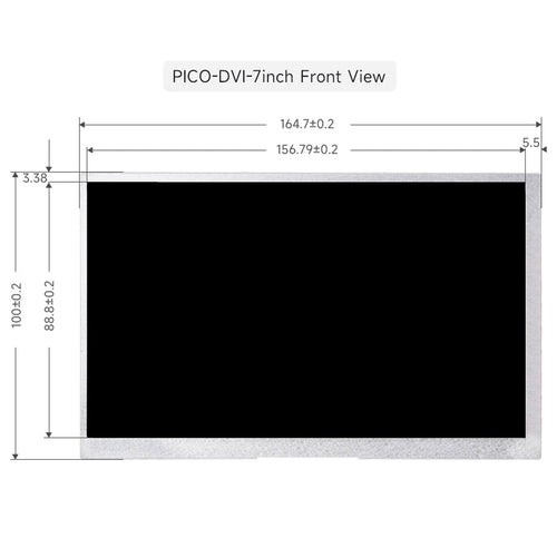 7 Ips Dvi Display Module For Raspberry Pi Pico The Pi Hut
