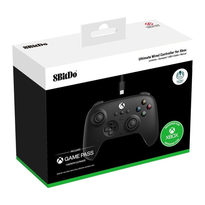 8BitDo Ultimate Wired Controller (Hall Effect Joystick) - The Pi Hut