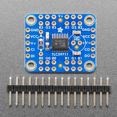 Adafruit 12-Channel 16-bit PWM LED Driver - SPI Interface (TLC59711) - The Pi Hut