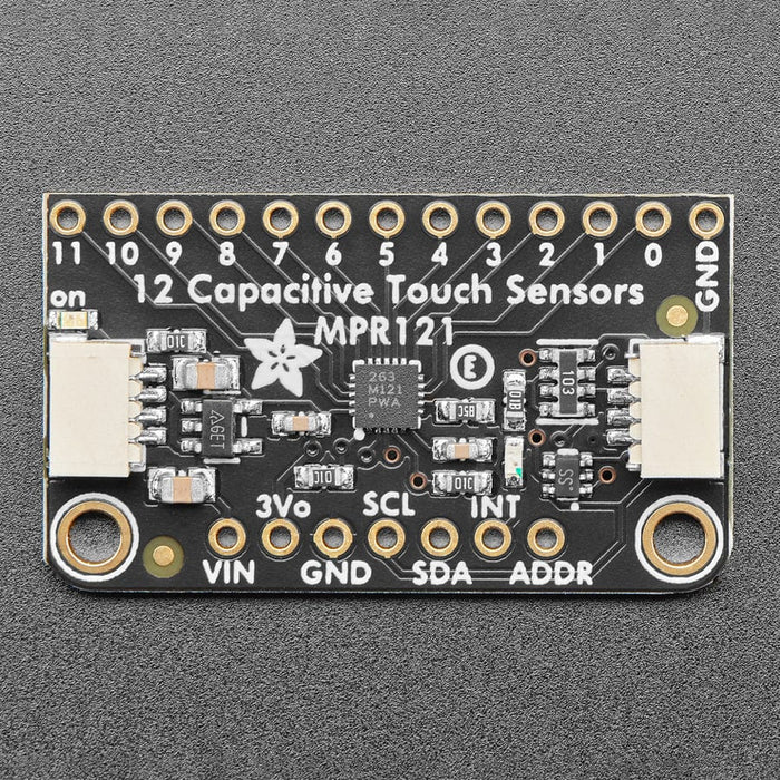 Adafruit 12-Key Capacitive Touch Sensor Breakout - MPR121 (STEMMA QT ...