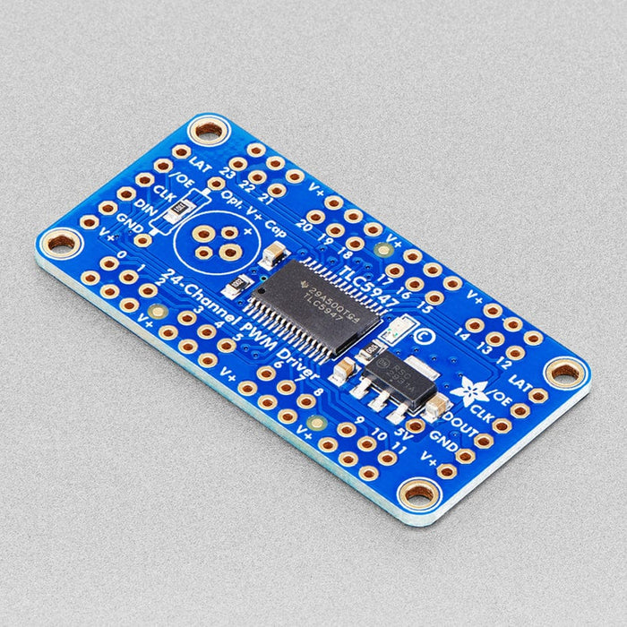 Adafruit 24-Channel 12-bit PWM LED Driver - SPI Interface (TLC5947) - The Pi Hut