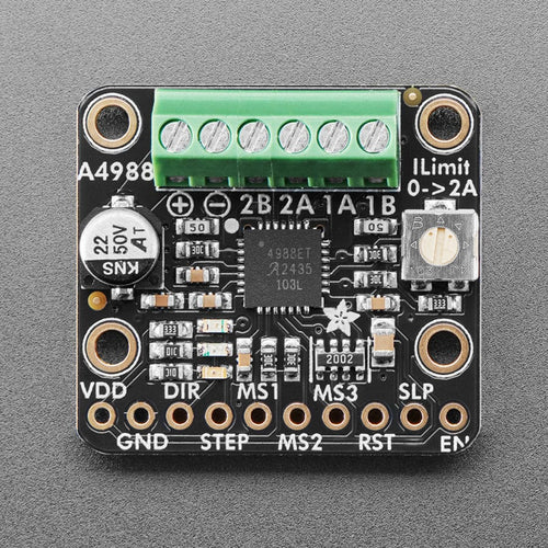 Adafruit A4988 Stepper Motor Driver Breakout Board - The Pi Hut