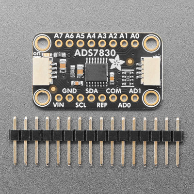 Adafruit ADS7830 8-Channel 8-Bit ADC with I2C - STEMMA QT / Qwiic | The ...