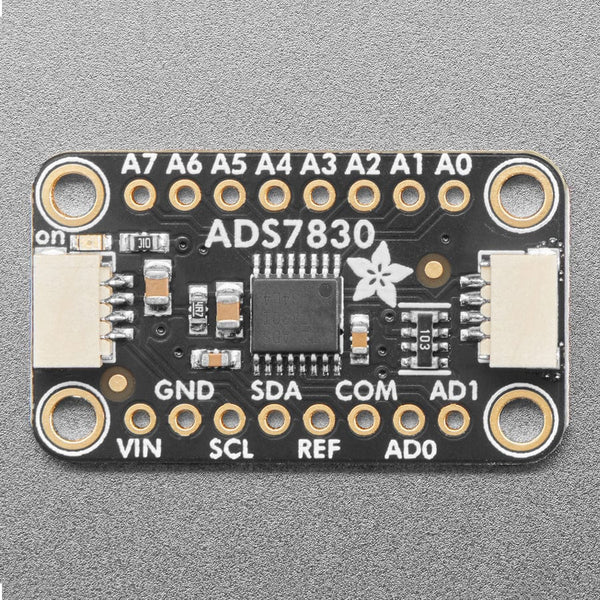 Adafruit ADS7830 8-Channel 8-Bit ADC with I2C - STEMMA QT / Qwiic - The ...