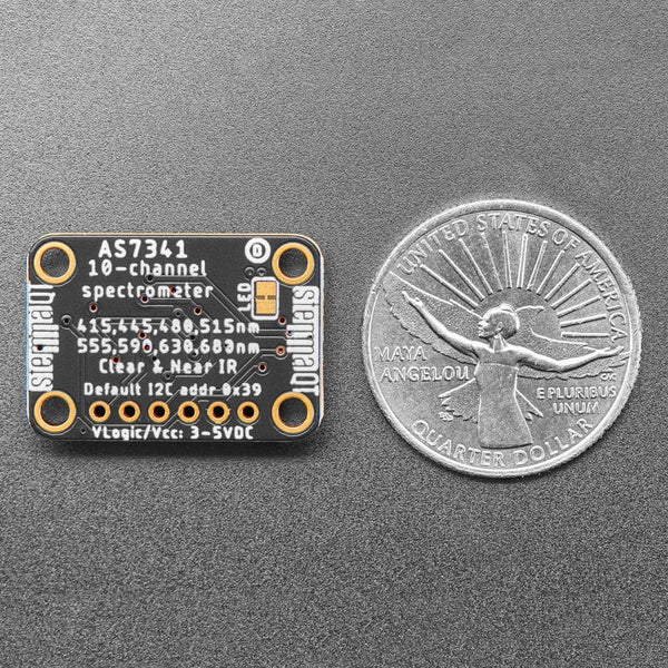 Adafruit AS7341 10-Channel Light / Colour Sensor Breakout (STEMMA QT ...