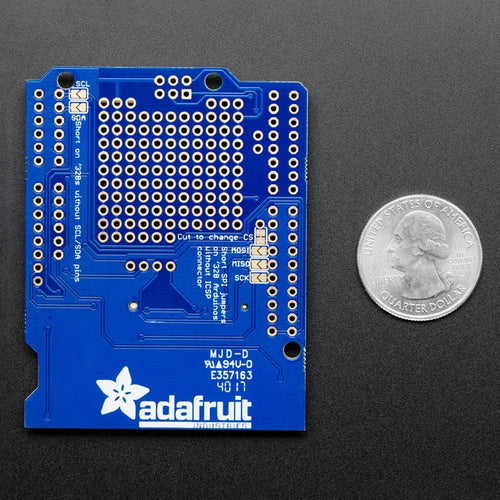 Adafruit Assembled Data Logging Shield for Arduino - The Pi Hut