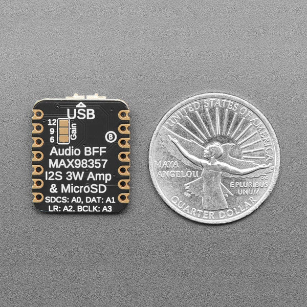 Adafruit Audio Bff Add On For Qt Py And Xiao The Pi Hut 4281