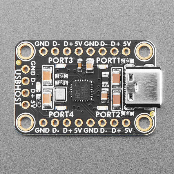 Adafruit CH334F Mini 4-Port USB Hub Breakout - The Pi Hut