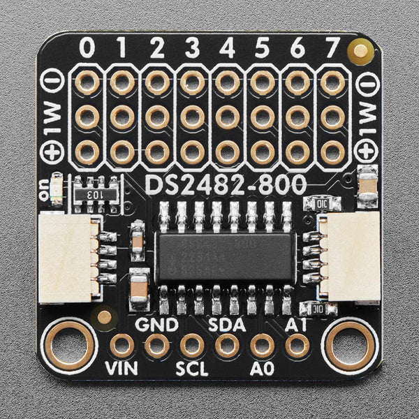 Adafruit DS2482S-800 8 Channel I2C to 1-Wire Bus Adapter - STEMMA QT ...
