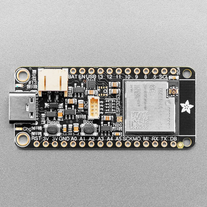 Adafruit Esp32 S3 Feather 8mb With Wfl Antenna The Pi Hut
