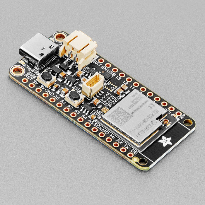 Adafruit ESP32-S3 Feather 8MB with w.FL Antenna - The Pi Hut