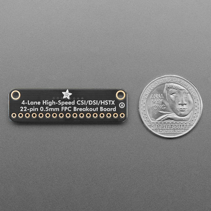 Adafruit FPC Breakout for Raspberry Pi 5 DSI or RP2350 HSTX - 22 Pin 0 ...
