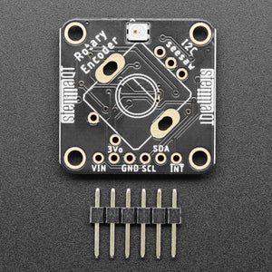 Adafruit I2C Stemma QT Rotary Encoder Breakout with Encoder - STEMMA QT / Qwiic | The Pi Hut