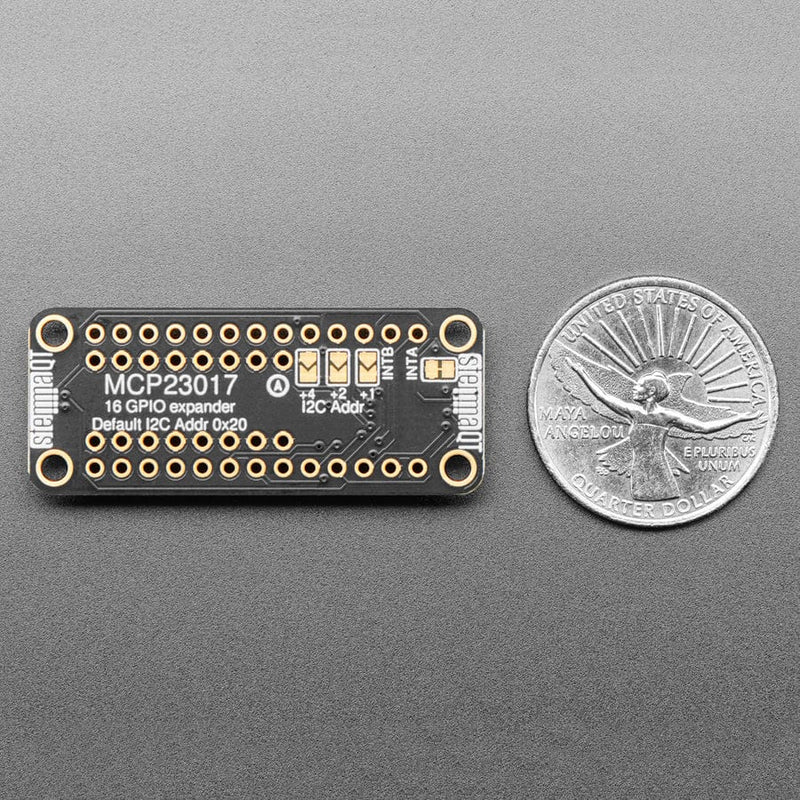 Adafruit MCP23017 I2C GPIO Expander Breakout (STEMMA QT / Qwiic) - The ...