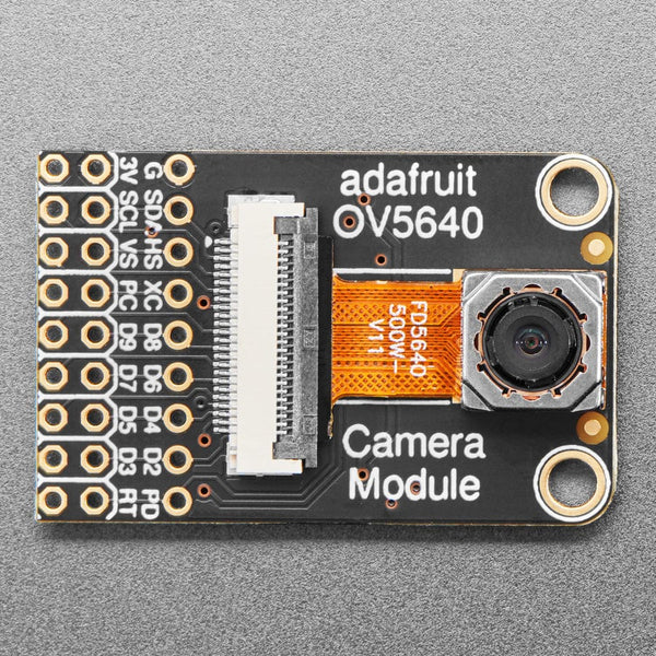 Adafruit OV5640 Camera Breakout - 120 Degree Lens with Autofocus - The ...
