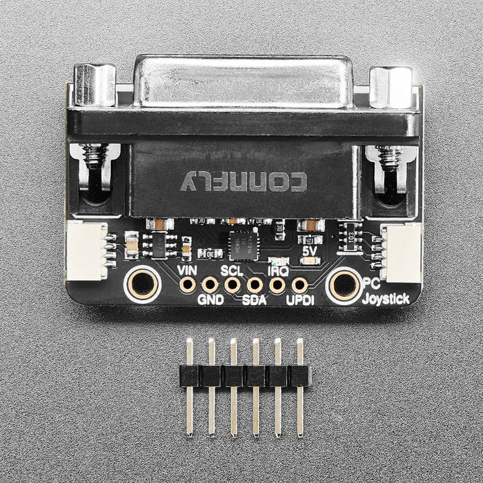 Adafruit Pc Joystick To Seesaw I2c Adapter Stemma Qt Qwiic The Pi Hut