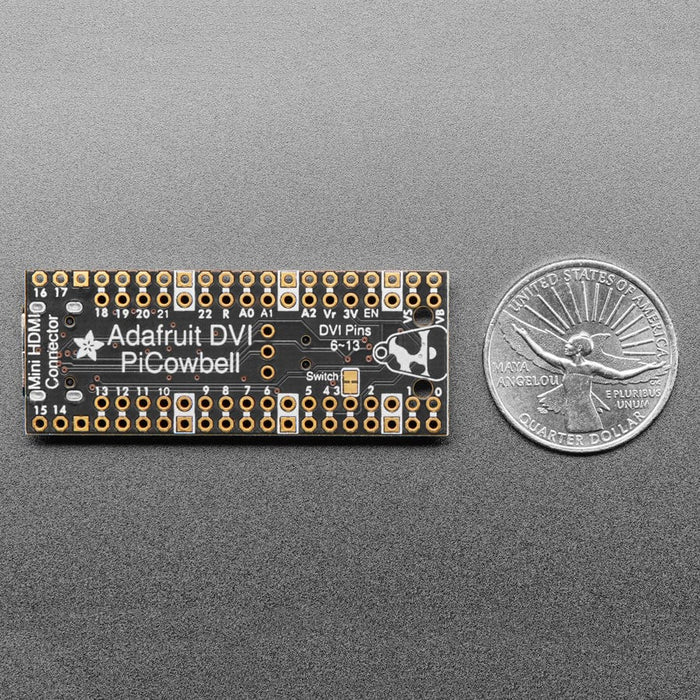 Adafruit PiCowbell DVI Output for Pico - The Pi Hut