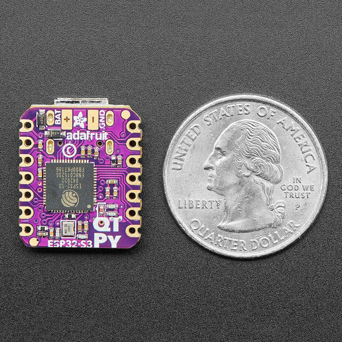 Adafruit Qt Py Esp32 S3 Wifi Dev Board The Pi Hut 
