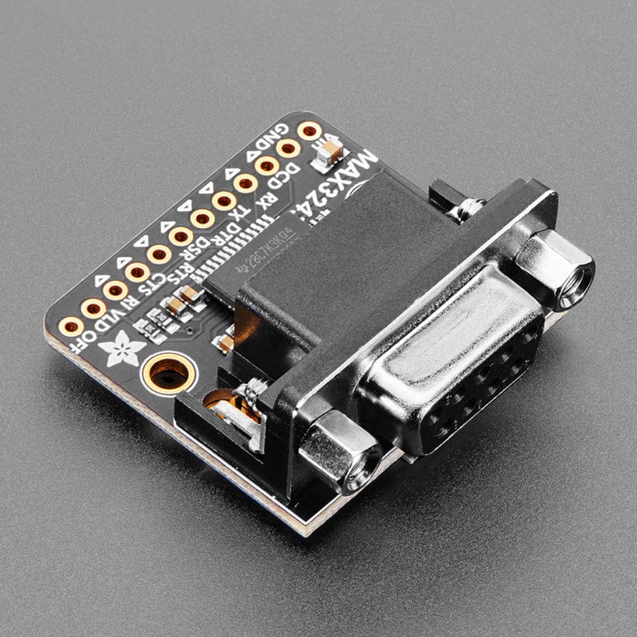 Adafruit Rs 232 Full Pinout Level Shifter Breakout De 9 Female The
