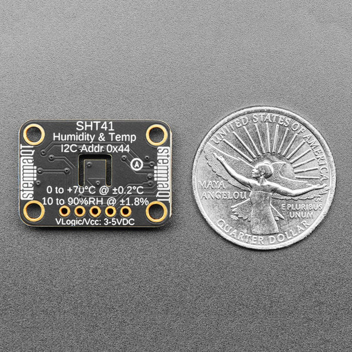 Adafruit Sensirion SHT41 Temperature & Humidity Sensor - STEMMA QT ...