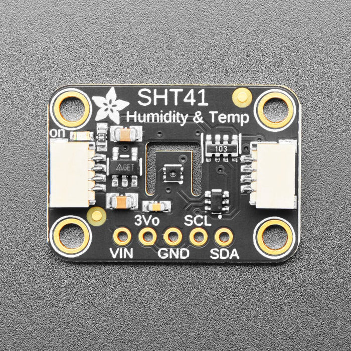 Adafruit Sensirion SHT41 Temperature & Humidity Sensor - STEMMA QT ...
