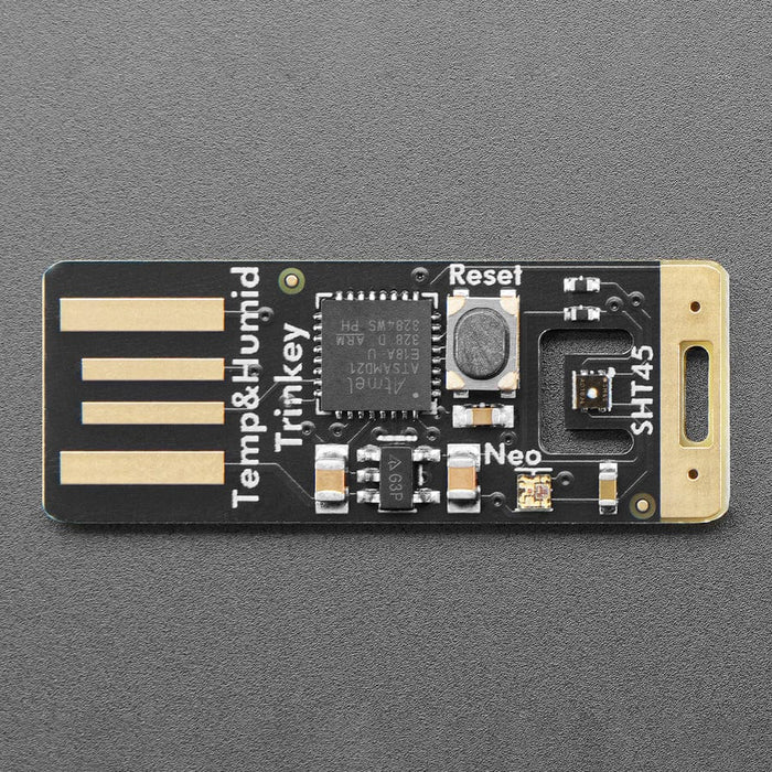Adafruit SHT45 Trinkey - USB Temp and Humidity Sensor with PTFE - The Pi Hut