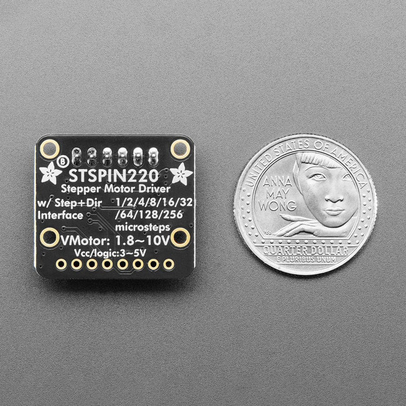 Adafruit STSPIN220 Stepper Motor Driver Breakout Board - The Pi Hut