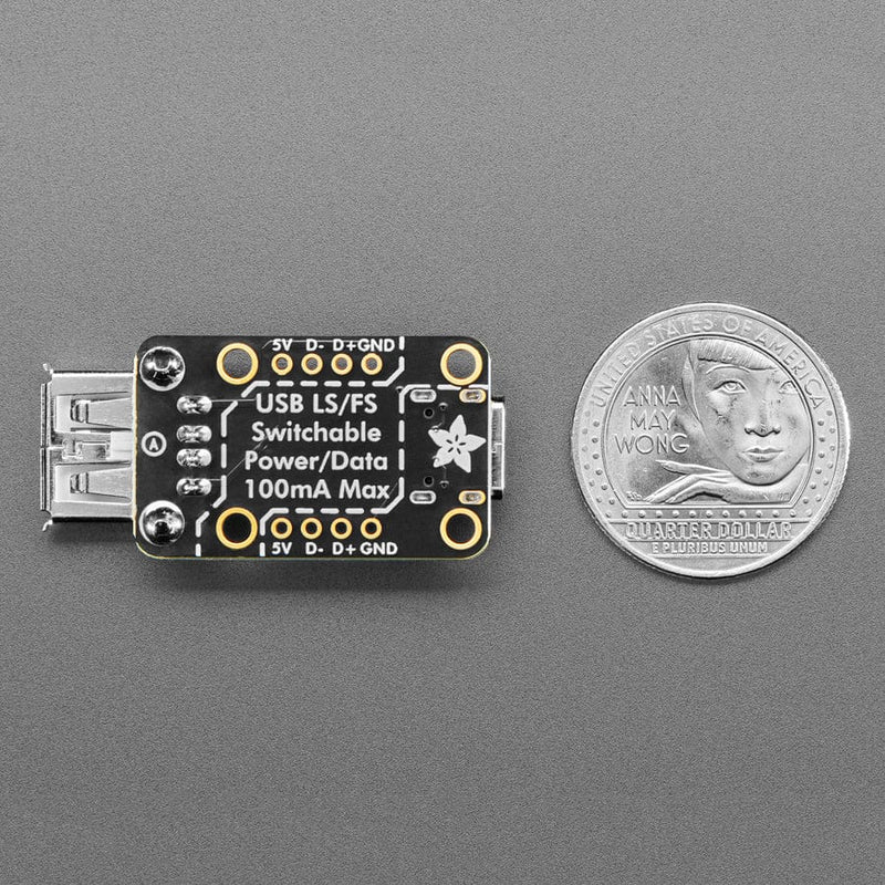 Adafruit Switchable USB Type A to C Breakout Board - The Pi Hut