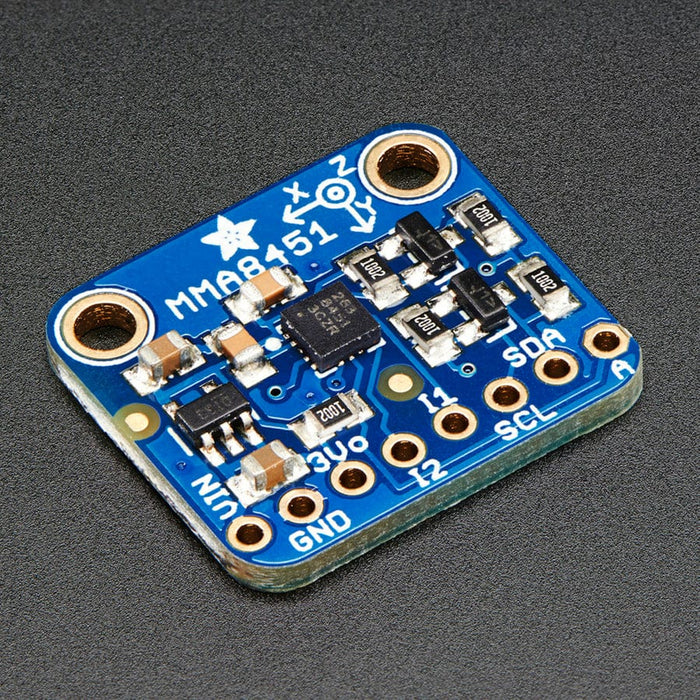 Adafruit Triple-Axis Accelerometer - ±2/4/8g @ 14-bit - MMA8451 - The ...