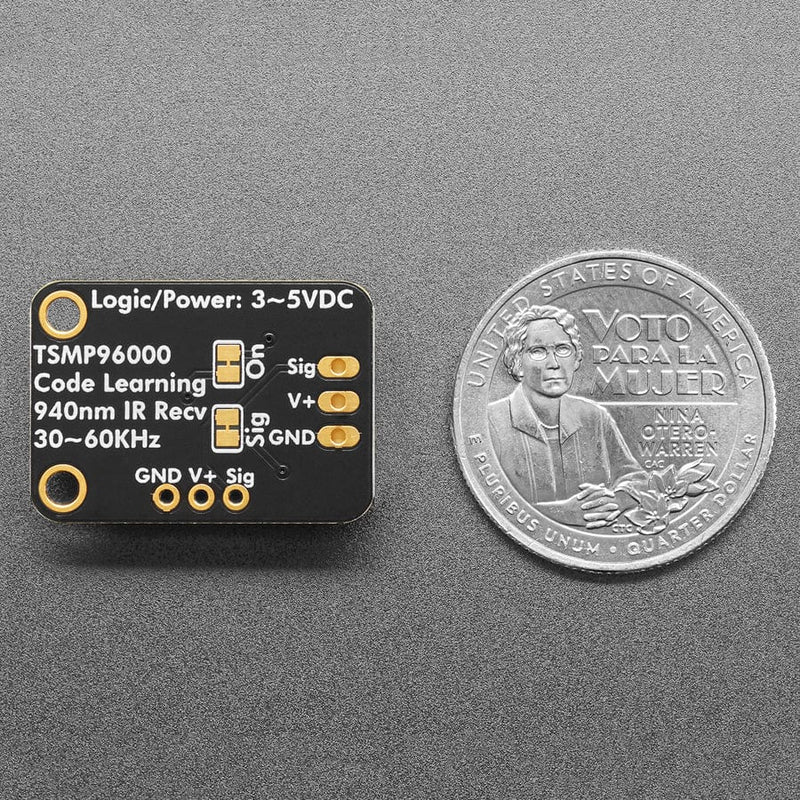Adafruit TSMP96000 "Code Learning" Infrared IR Receiver Breakout ...