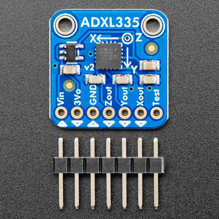 ADXL335 - 5V ready triple-axis accelerometer (+-3g analogue out) | The ...