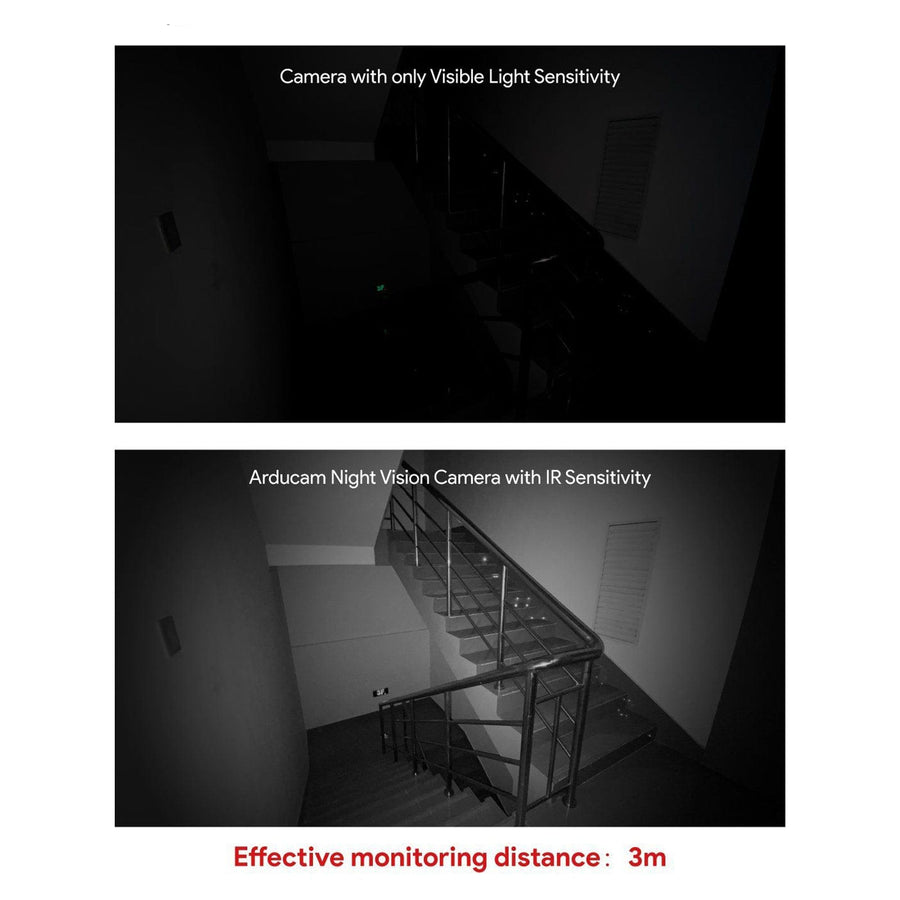 Arducam 2MP IMX462 Day and IR Night Vision USB Camera with Metal Case ...