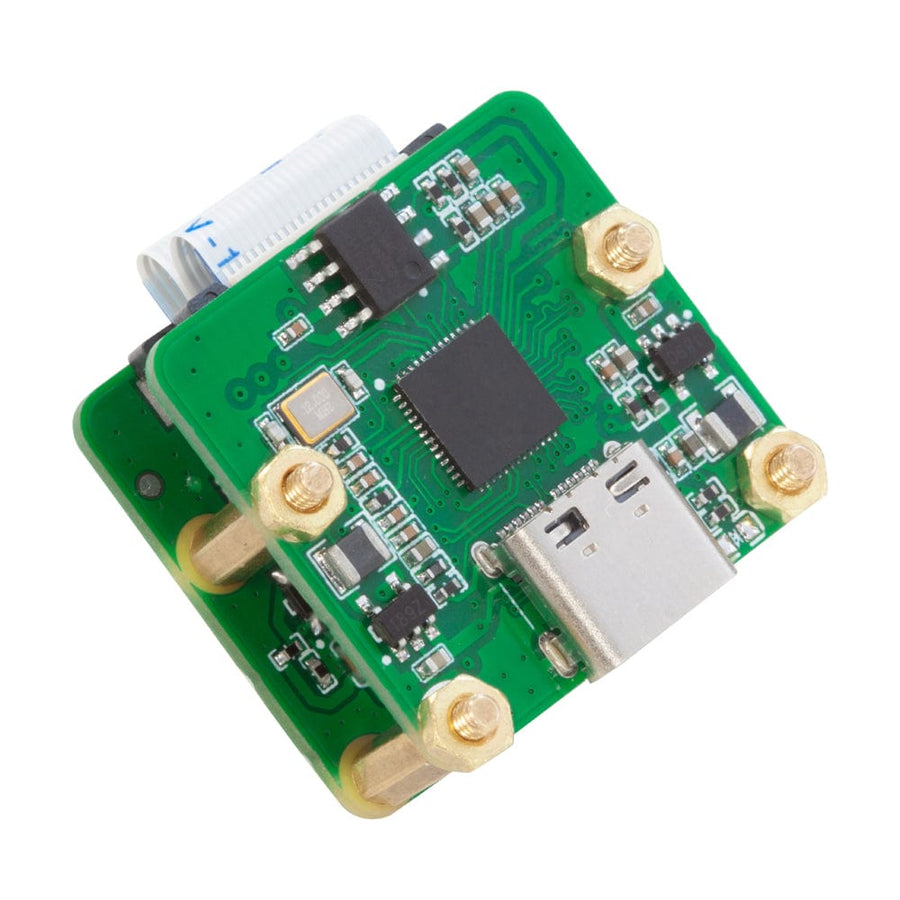 Arducam Wide Angle 12mp Imx708 Usb C Uvc Fixed Focus Camera Module With