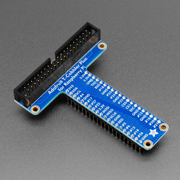 Assembled Pi T-Cobbler Plus - GPIO Breakout (Pi A+, B+, Pi 2/3/4/5 ...