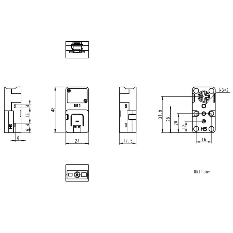 ATOMIC Barcode/QR-Code Scanner 2 Base - The Pi Hut